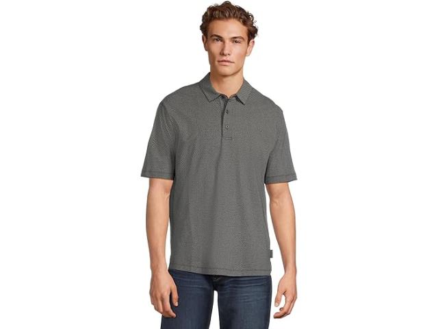 (取寄) アルマーニエクスチェンジ レディース オール オーバー ロゴ ポロ Armani Exchange women All Over Logo Polo Deep Navy Sloped Pat