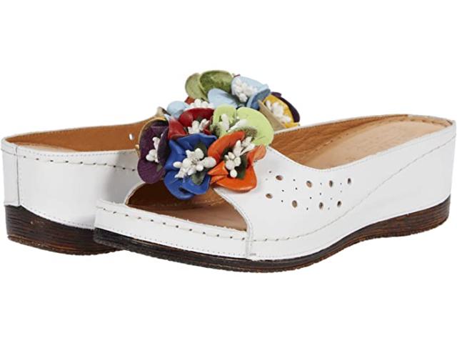(取寄) スプリング ステップ レディース フラワーチャイルド Spring Step women  Flowerchild White Leather