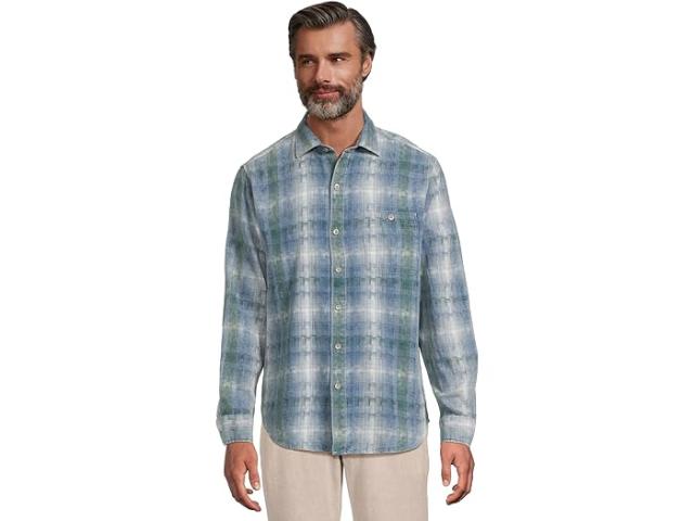 (取寄) トミーバハマ メンズ パロ アルト プレイド  Bahama men Palo Alto Plaid Dark Azzurro