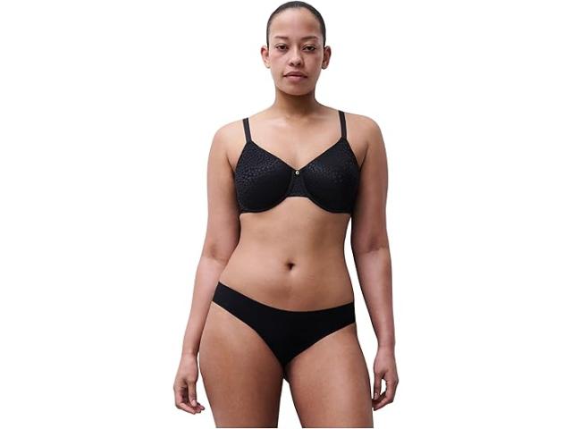 (取寄) シャンテル レディース バック スムージング ミニマイザー ブラ Chantelle women Back Smoothing Minimizer Bra Black