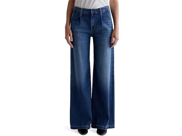 (取寄) AGジーンズ レディース プリーツ ステラ ワイド レッグ パラッツォ イン プロヴァンス AG Jeans women Pleated Stella Wide Leg Palazzo in Provence Provence