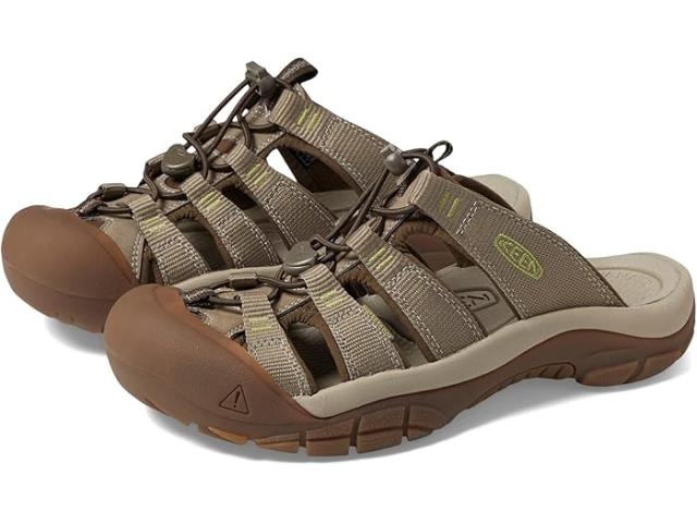 (取寄) キーン レディース ニューポート スライド KEEN women Newport Slide Timberwolf/Tarragon