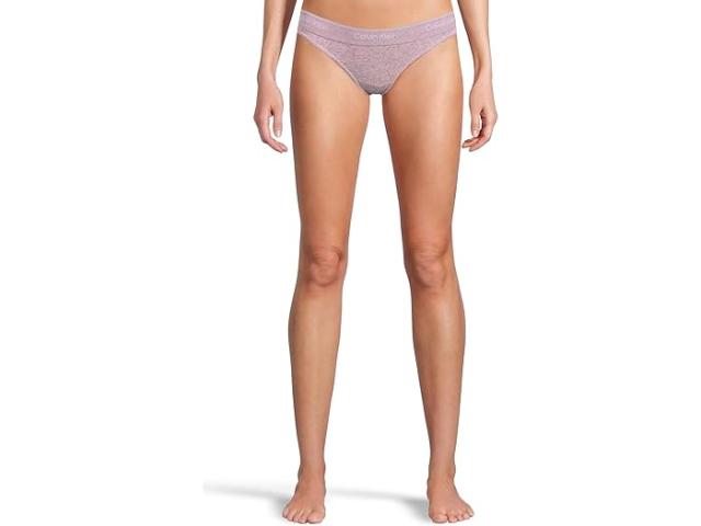 (取寄) カルバンクライン アンダーウェア レディース アイコン コットン ストレッチ ミネラル ダイ ビキニ   Underwear women Icon Cotton Stretch Mineral Dye Bikini Dream Pink