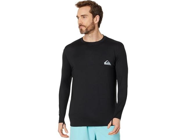 (取寄) クイックシルバー メンズ エブリデイ サーフ ティー ロング スリーブ Quiksilver men Everyday Surf Tee Long Sleeve Black