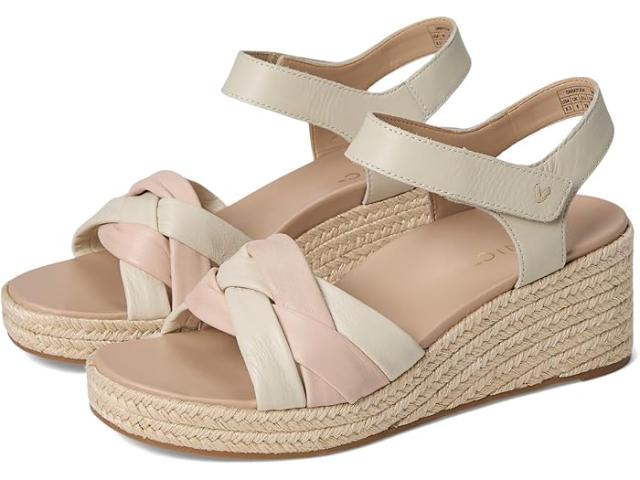 (取寄) バイオニック レディース サラトガ エスパドリーユ サンダル VIONIC women Saratoga Espadrille Sandals Cream/Cameo Rose