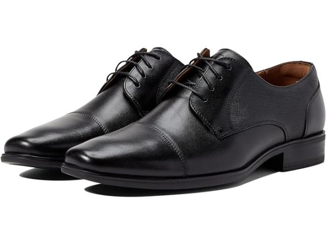 (取寄) フローシャイム メンズ ジャクソン キャップ トゥ オックスフォード Florsheim men Florsheim Jackson Cap Toe Oxford Black