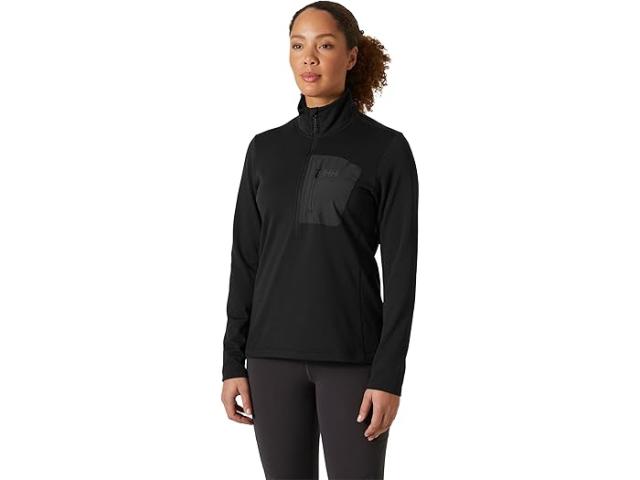 (取寄) ヘリーハンセン レディース バーサライト 1/2 ジップ フリース Helly Hansen women Helly Hansen Versalite 1/2 Zip Fleece Black