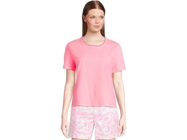 (取寄) リリー ピュリッツァー レディース クローシェ トリムド Lilly Pulitzer women Clairmont Crochet Trimmed Rousseau Pink