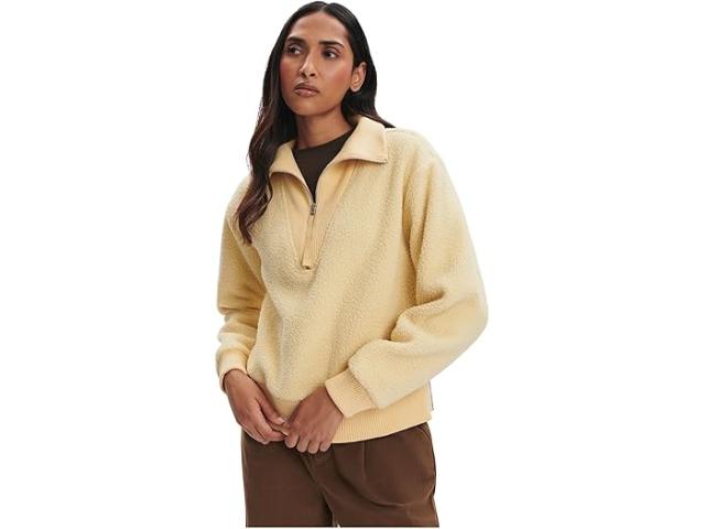(取寄) バーリー レディース ジェイリン 1/2 ジップ フリース Varley women Jaylin 1/2 Zip Fleece Reed Yellow