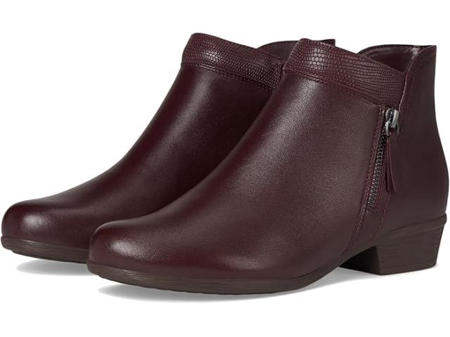 (取寄) ロックポート レディース カーリー ブーティ Rockport women Rockport Carly Bootie Dark Red Leather
