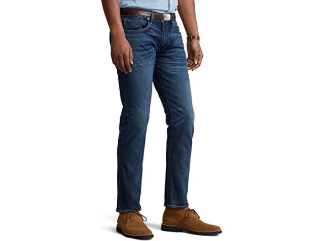 (取寄) ラルフローレン メンズ ヴァリック スリム ストレート ジーンズ Polo Ralph Lauren men  Varick Slim Straight Jeans Rockford Medium