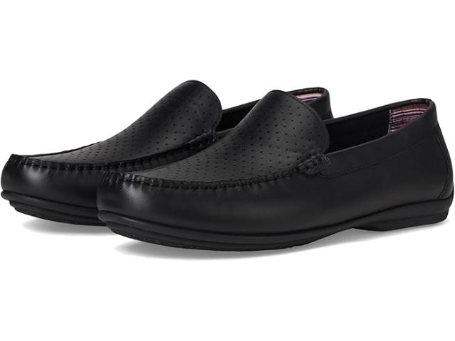 (取寄) ステイシー アダムス メンズ コンロイ モック トゥ ドライバ Stacy Adams men Conroy Moc Toe D Black