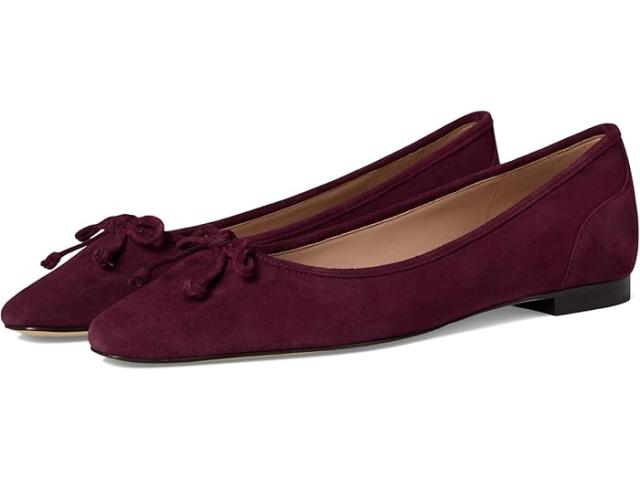 (取寄) コールハーン レディース バレエ フラッツ Cole Haan women Paget Ballet Flats Black Garnet