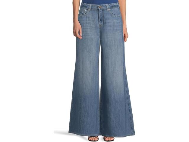 (取寄) セブンフォーオールマンカインド レディース ウィロー ワイド クロップ 7 For All Mankind women Willow Wide Crop Phoenix 1