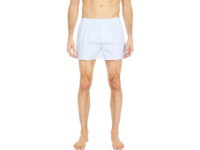 (取寄) ハンロ メンズ ファンシー ウーブン ボクサー Hanro men Hanro Fancy Woven Boxer Small Vichy Check