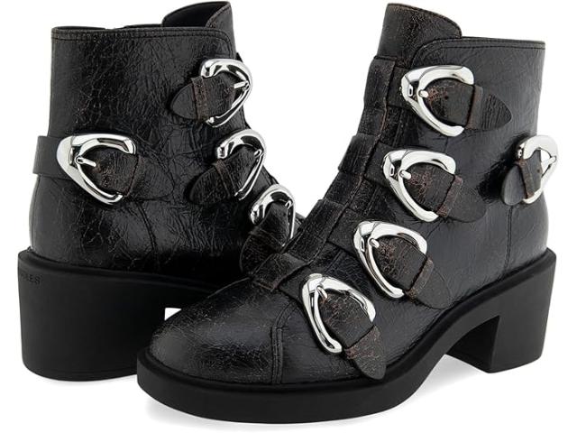 (取寄) エアロソールズ レディース ギャビン Aerosoles women Gavyn Black Crackled Leather