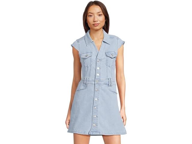(取寄) ペイジ レディース ジャックシン デニム ドレス ジョリーン ポケット イン タルヤ Paige women Jaxsyn Denim Dress Jolene Pocket in Talya Talya