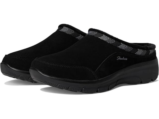 (取寄) スケッチャーズ レディース イージー ゴーイング - シーズナル グレース SKECHERS women Easy Going - Seasonal Grace Black/Black
