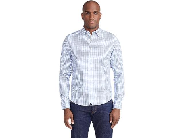 (取寄) アンタックイット メンズ リンクル-フリー デュリフ シャツ UNTUCKit men Wrinkle-Free Durif Shirt Blue