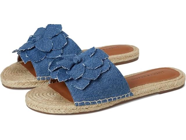 (取寄) ラッキーブランド レディース フローラル フラッツ サンダル Lucky Brand women Biricha Floral Flat Sandals Medium
