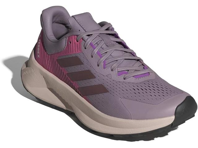 (取寄) アディダス アウトドア レディース テレックス ソウルストライド フロウ adidas Outdoor women adidas Outdoor Terrex Soulstride Flow Preloved Fig/Quiet Crimson/Pink Fusion