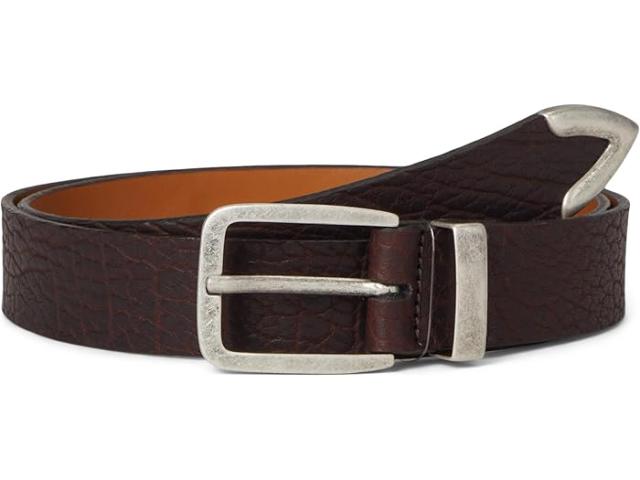 (取寄) ジョンストン&マーフィー メンズ ディストレス ティップ ベルト Johnston & Murphy men Distressed Tipped Belt Brown