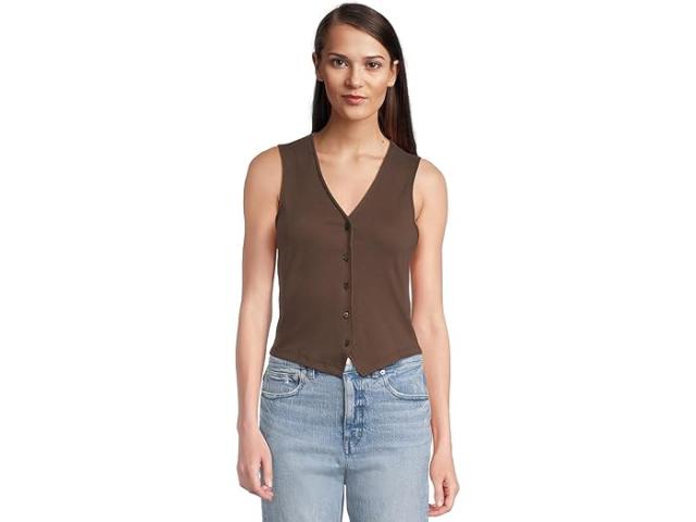 (取寄) メイドウェル レディース ニット ベスト Madewell women Knit Vest Roasted Chicory