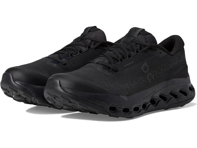 (取寄) オン メンズ クラウドサーファー トレイル 2 ウォータープルーフ On men Cloudsurfer Trail 2 Waterproof Black/Black