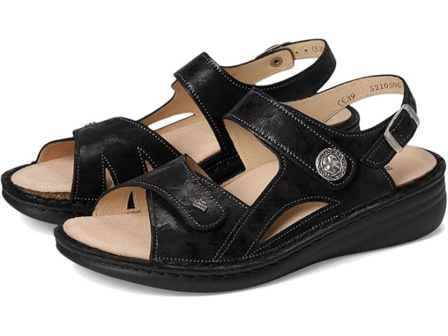 (取寄) フィン コンフォート レディース バービュダ ネロ ベガス Finn Comfort women Barbuda Nero Vegas Black