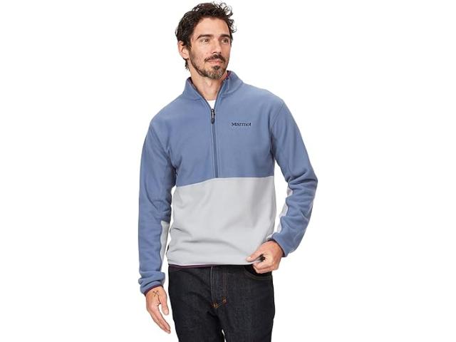 (取寄) マーモット メンズ ロックリン 1/2 ジップ Marmot men Rocklin 1/2 Zip Storm/Sleet