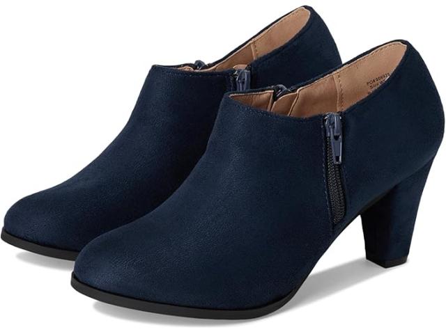 (取寄) ジュルネ コレクション レディース サンジ ブーティ Journee Collection women Sanzi Bootie Navy