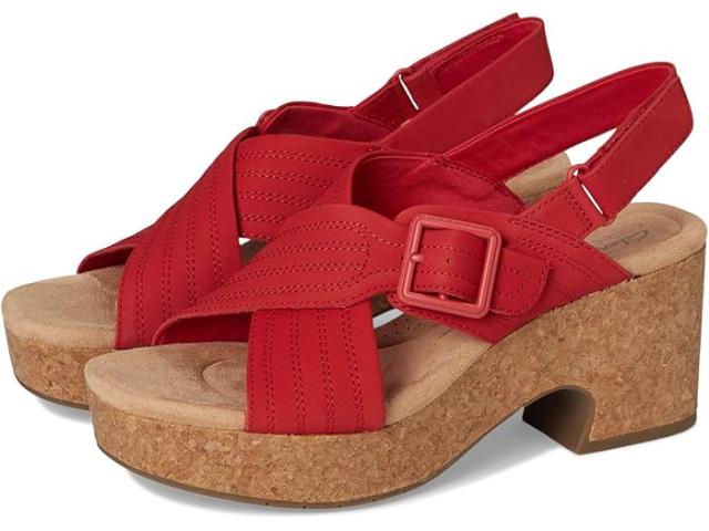 (取寄) クラークス レディース ウェスト Clarks women Nerisa West Cherry Nubuck