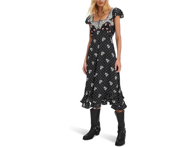 (取寄) フリーピープル レディース ヘブン ミディ Free People women Haven Midi Black Combo