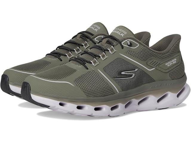 (取寄) スケッチャーズ パフォーマンス レディース ゴー ウォーク グライド ステップ 2.0 エレクトラ ハンズ フリー スリップ-インス SKECHERS Performance women Go Walk Glide Step 2.0 Elektra Hands Free Slip-Ins Olive