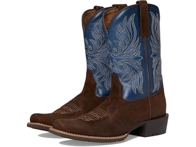 (取寄) アリアット メンズ スポーツ ナロー カッター トゥ カウボーイ ブーツ Ariat men Sport Narrow Cutter Toe Cowboy Boot Aged Smokehouse Roughout