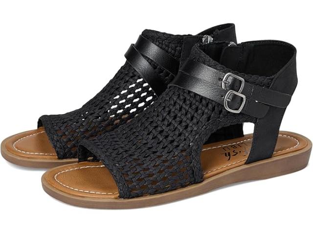 (取寄) ブローフィッシュ マリブ レディース ドリーム Blowfish Malibu women Dream Black Faux Suede