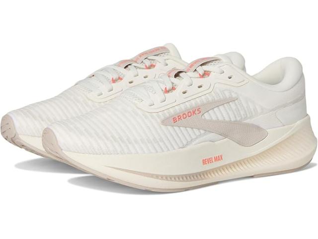 (取寄) ブルックス レディース レベル マックス Brooks women Revel Max Coconut/Chateau/Peach