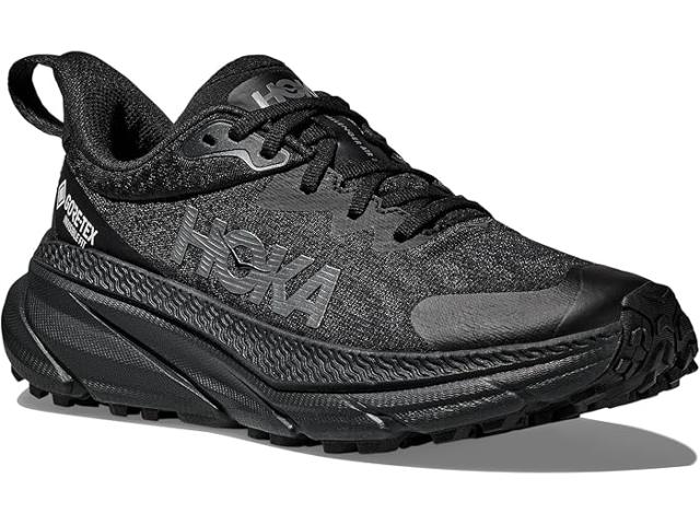 (取寄) ホカオネオネ レディース チャレンジャー 7 ゴアテックス Hoka women Challenger 7 GORE-TEX Black/Black 1