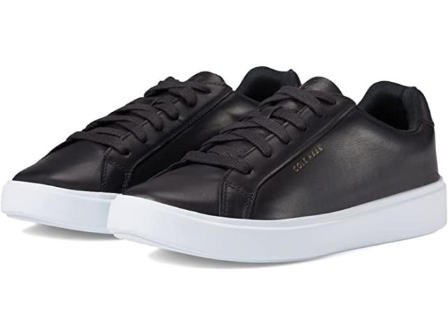 (取寄) コールハーン レディース グランド クロスコート デイリー スニーカー Cole Haan women Cole Haan Grand Crosscourt Daily Sneaker Black/White