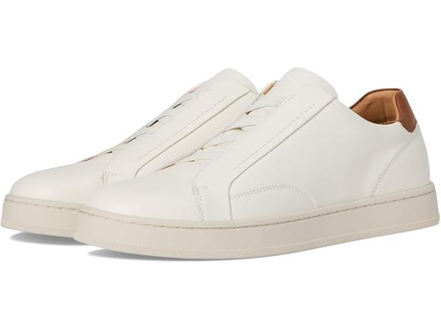 (取寄) フローシャイム メンズ エラスティック レース トゥ トゥ スニーカー Florsheim men Monopoli Elastic Lace To Toe Sneakers Cream