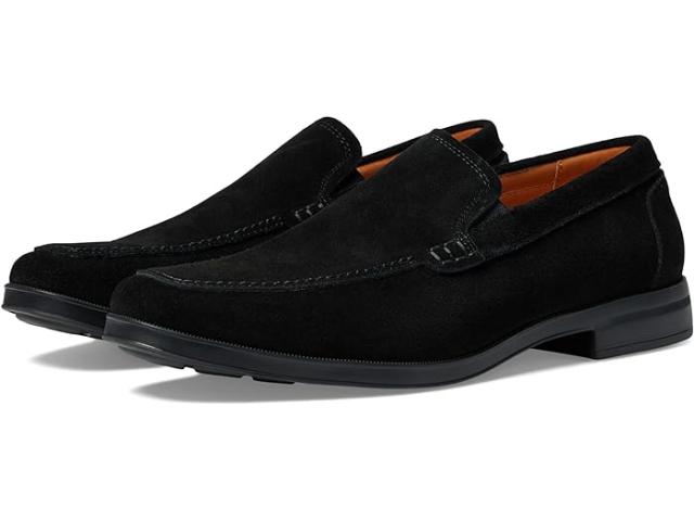 (取寄) ステイシー アダムス メンズ ペルトン モック トゥ スリッポン Stacy Adams men Pelton Moc Toe Slip-On Black