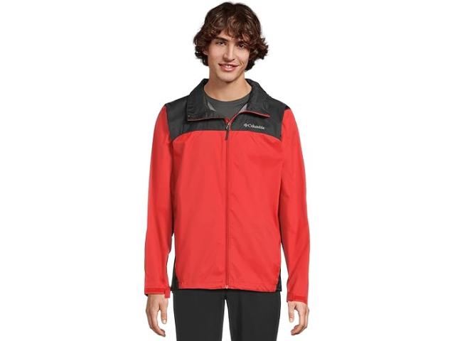 (取寄) コロンビア メンズ グレンネーカー レイク リ レイン ジャケット Columbia men Glennaker Lake II Rain Jacket Sail Red/Black