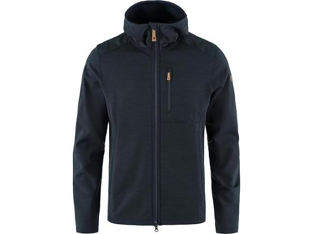 (取寄) フェールラーベン メンズ ケブ フリース パーカー Fjllrven men Fjallraven Keb Fleece Hoodie Dark Navy 1