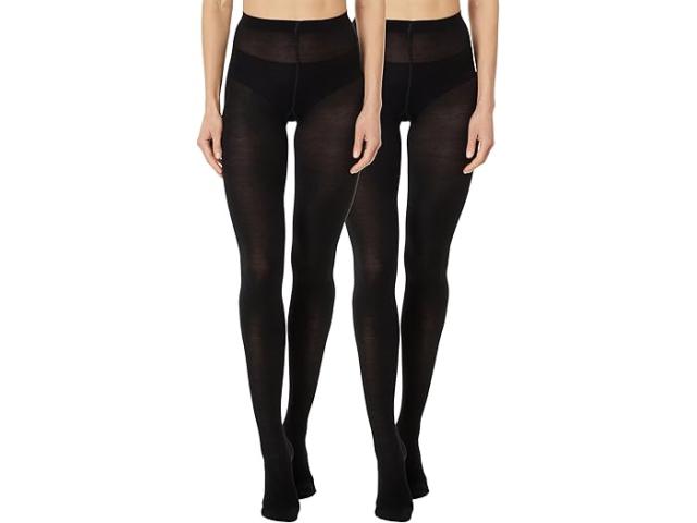 (取寄) ウォルフォード レディース メリノ デュオ パック Wolford women Merino Duo Pack Black