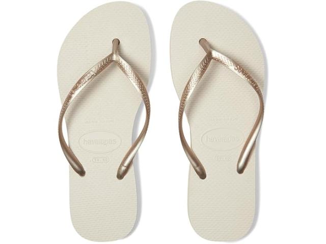 (取寄) ハワイアナス レディース スリム フラットフォーム サンダル Havaianas women Slim Flatform Sandals Beige