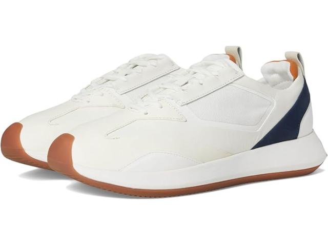 (取寄) メンズ マラソン トレーナー Wolf & Shepherd men Marathon Trainer White