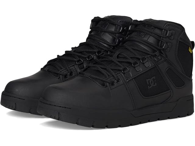 (取寄) メンズ ピュア ワーク HI ウォータープルーフ コンプ トゥ エー DC Work men Pure Work Hi Waterproof Comp Toe EH Black