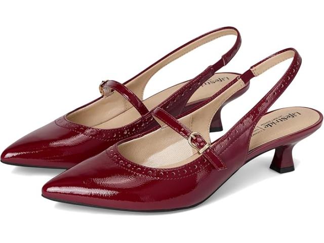 (取寄) ライフストライド レディース マリリン スリングバック シューズ LifeStride women Marilyn Slingback Shoes Dark Cherry