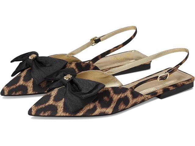 (取寄) リリー ピュリッツァー レディース ブリット レオパード ボウ スリングバック Lilly Pulitzer women Brit Leopard Bow Slingback Multi Leopard Faille