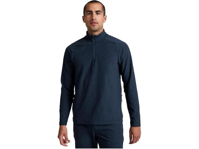 (取寄) ビヨンドヨガ メンズ スペースダイ テレイン クオーター ジップ プルオーバー Beyond Yoga men Spacedye Terrain Quarter Zip Pullover Nocturnal Navy